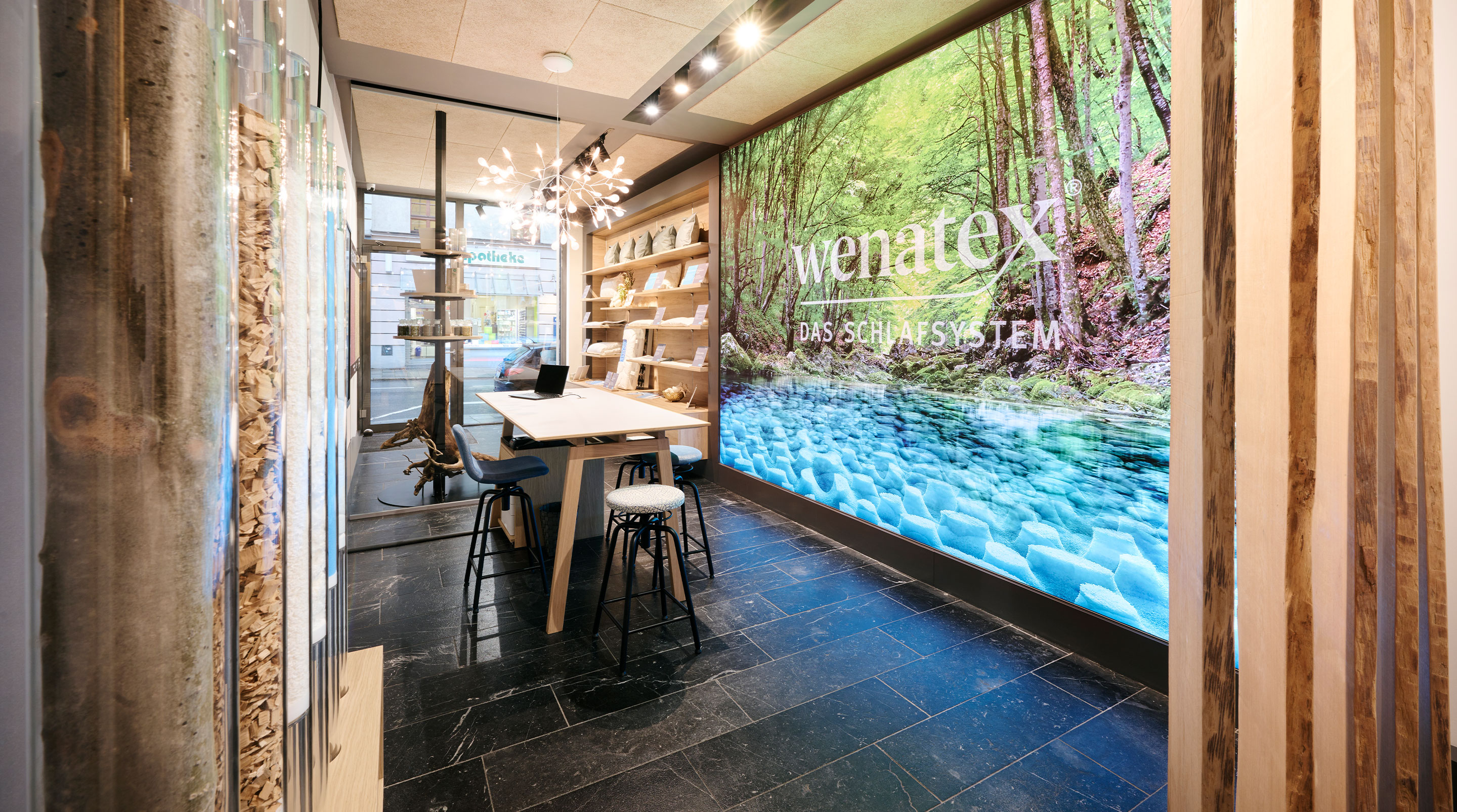 Wenatex Experience Store München – Schlaf erleben